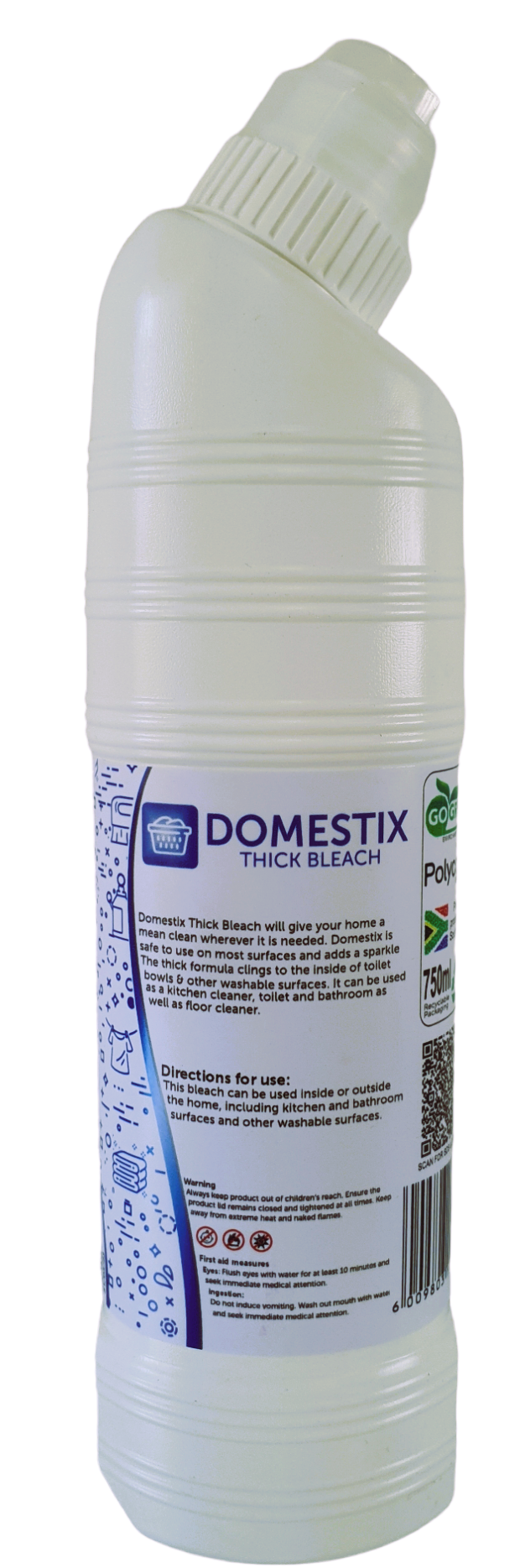 Domestix Thick Bleach – Econoclean SA